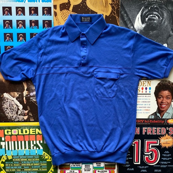 Phoenix | Shirts | Vintage Blue Collared Shirt | Poshmark